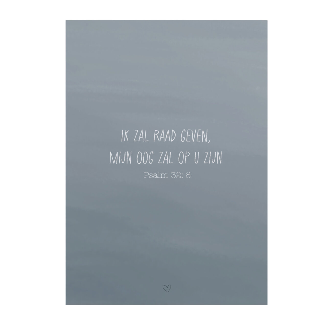 Kaart – Ik zal raad geven - Letters & Lijnen